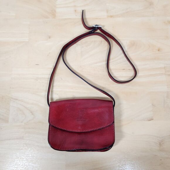 Florence Moon | Bags | Florence Moon Made In Italy Red Leather ...